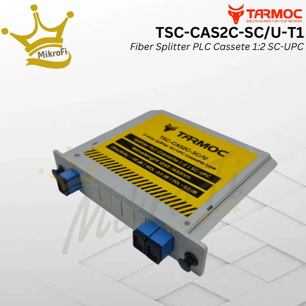 Jual Fiber Optic Passive Splitter PLC Box 1:2 SC UPC | FTTH Splitter ...