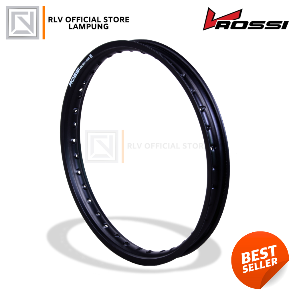 Jual VELG RING 18 ROSSI HITAM GLOSY GILAP/ DOFF VELG RING VROSSI ...