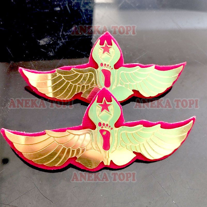 Jual Lencana Wing Tapak Merah Bintang Merah Pramuka Wing Tapak Tilas ...