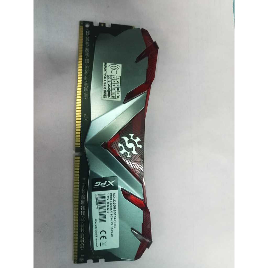 Jual RAM ADATA XPG DDR4 8GB PC 3200 2ND | Shopee Indonesia