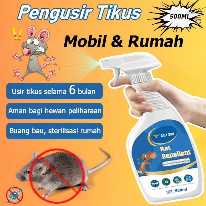 Jual Semprotan Pengusir Tikus rumah paling ampuh alat pengusir tikus ...