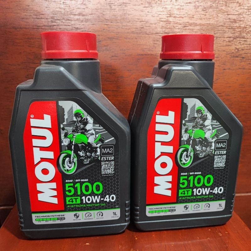 Jual Oli Mesin Motul 4Tak 5100 4T 10W-40 Original 1L | Shopee Indonesia
