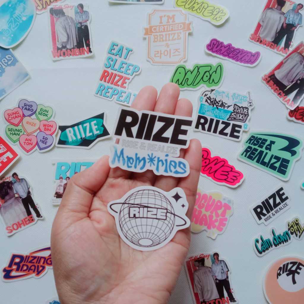 Jual Sticker Tumblr RIIZE K-Pop Waterproof Bebas Custom ( Isi 40 pcs ...