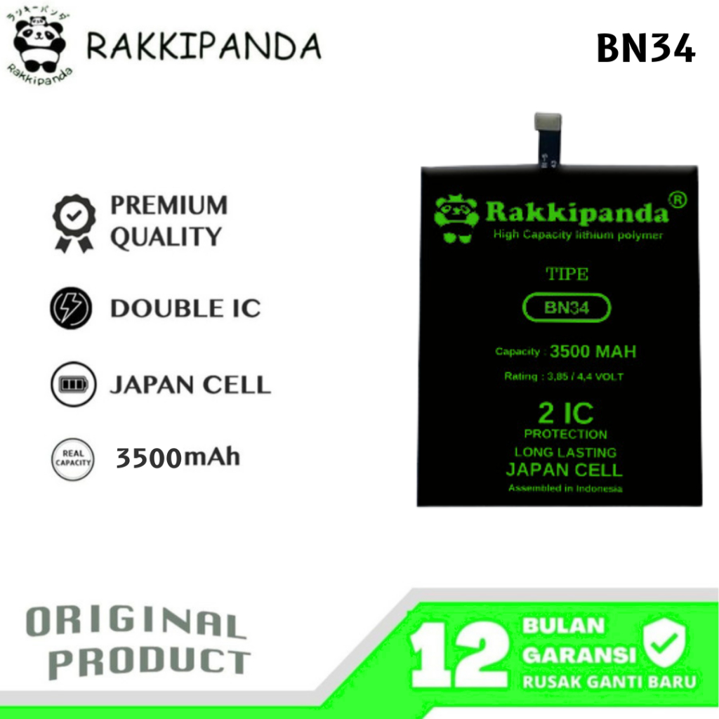 Jual RakkiPanda - BN34 Redmi 5A Batre Batrai Baterai | Shopee Indonesia