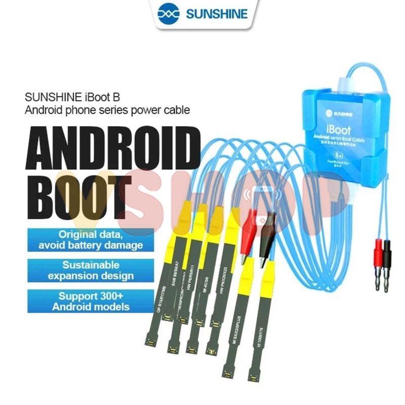Jual KABEL POWER SUPPLY SUNSHINE SS-905C IBOOT B FOR ANDROID SERIES | Shopee Indonesia
