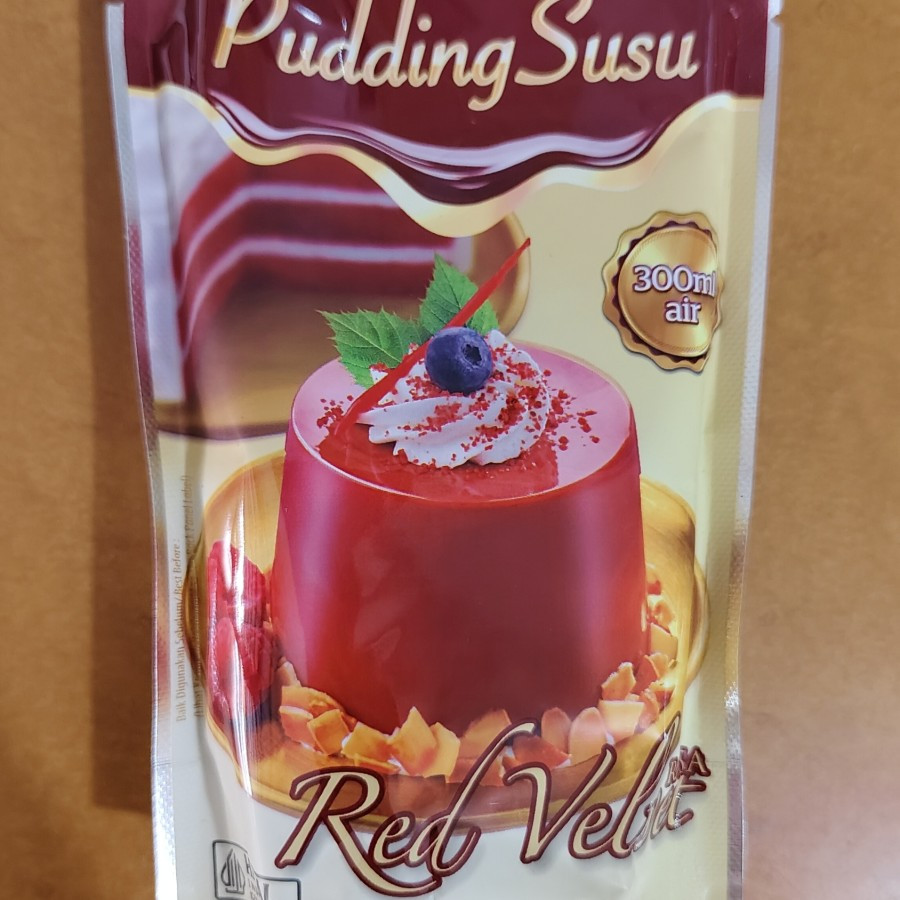 Jual Nutrijell Pudding Susu Red Velvet 170gr Puding Agar Jelly | Shopee ...