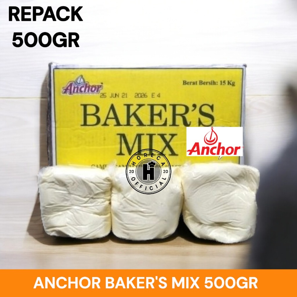 Jual Butter Anchor Baker's Mix 500GR ( Repack ) | Shopee Indonesia