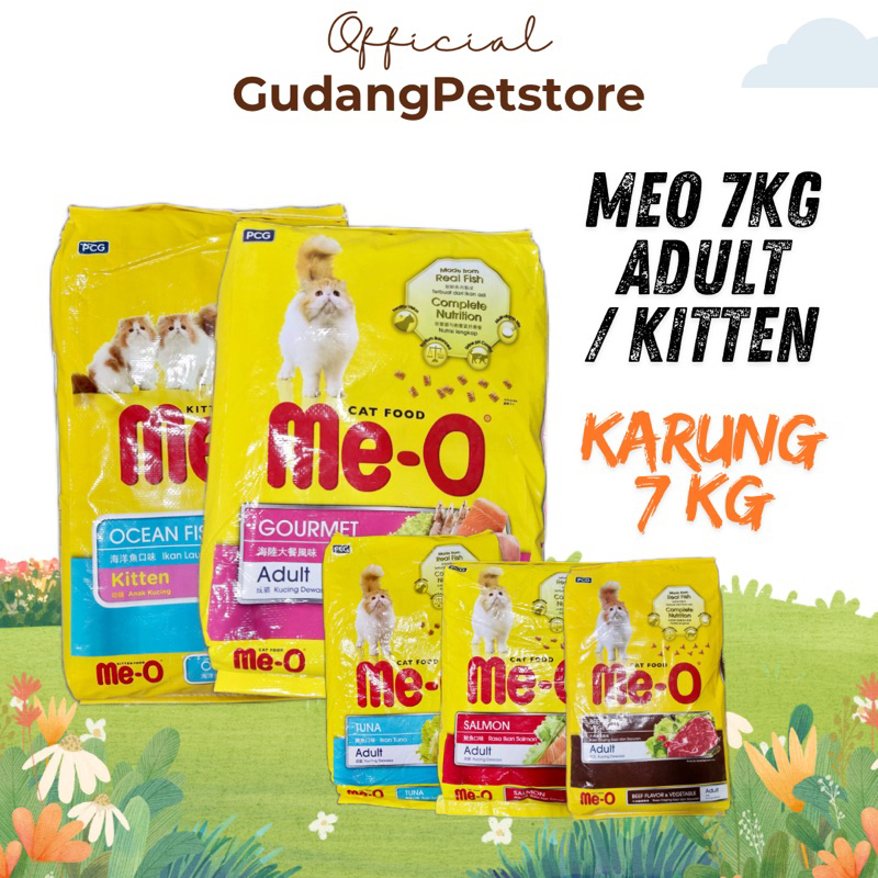 Jual MEO DRY FOOD 7 KG / MEO 7KG Makanan Kucing Premium | Shopee Indonesia
