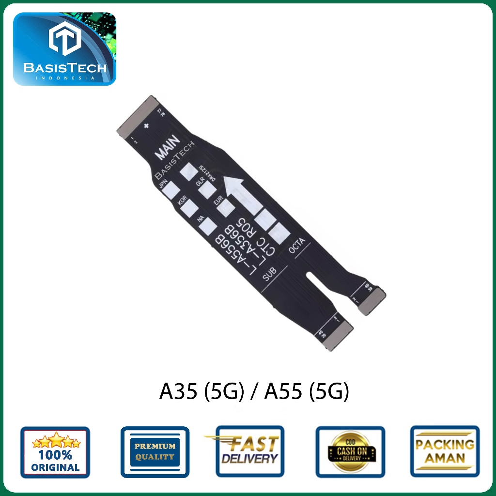 Jual FLEXIBLE MAIN BOARD SAMSUNG A35 - A55 5G ORIGINAL QUALITY | Shopee ...
