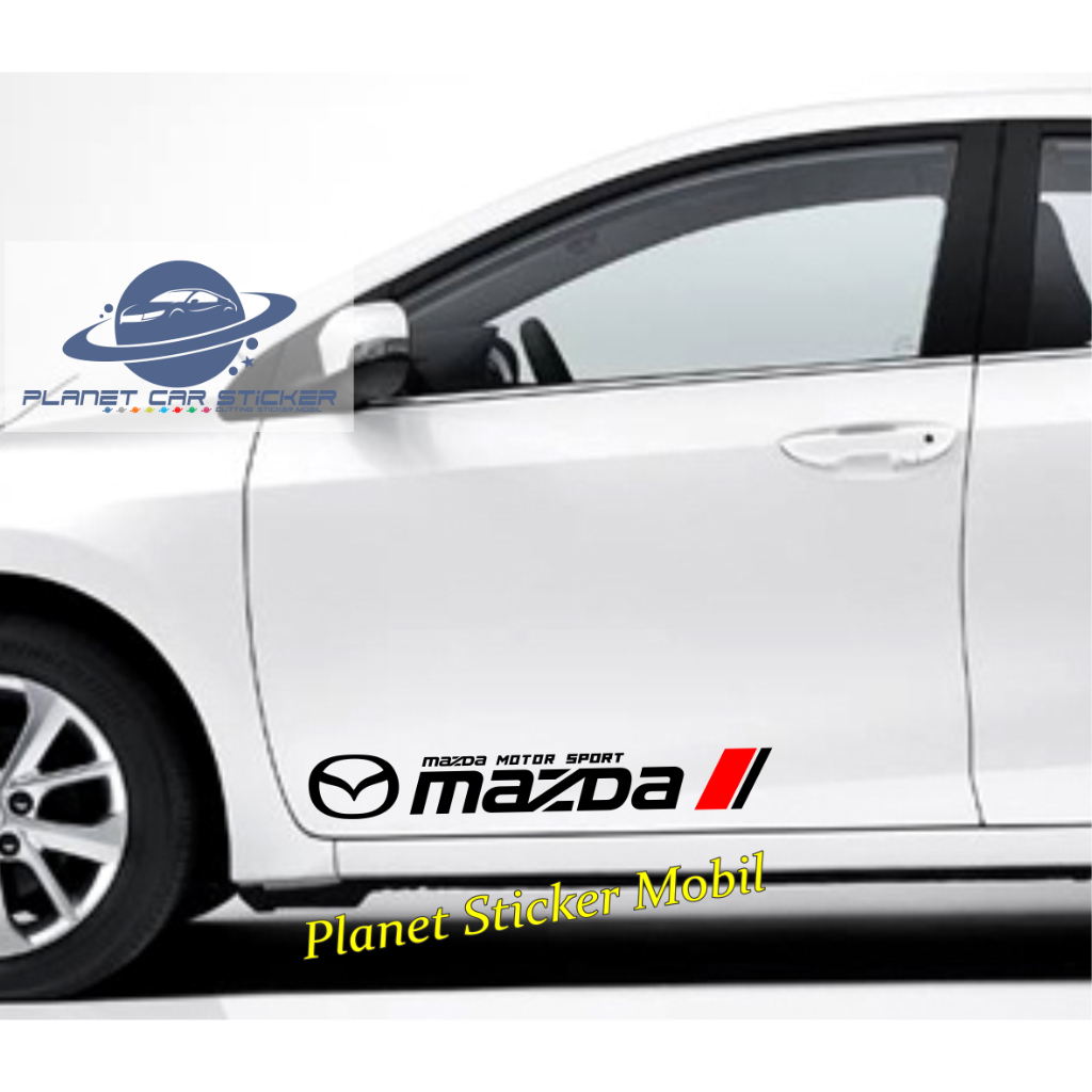 Jual mazda sticker stiker body mobil mazda 2 3 5 6 cx3 bt 50 pro cx5 ...