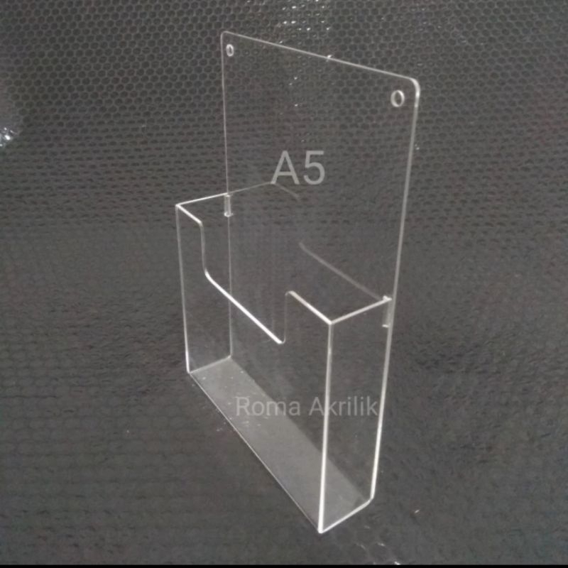Jual Akrilik brosur dinding/display brosur A5 | Shopee Indonesia