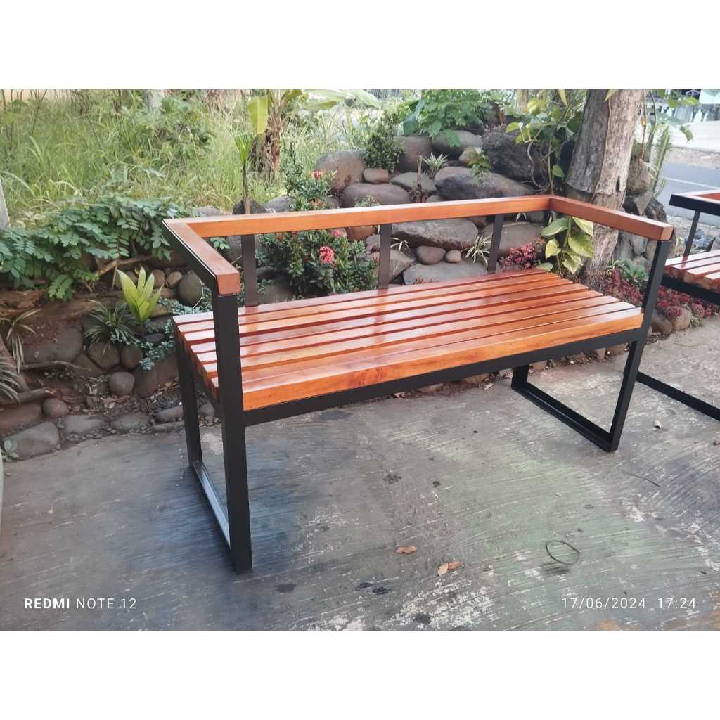 Jual Industrial Bench / Bangku Taman Industrial / Bangku Teras Rumah ...