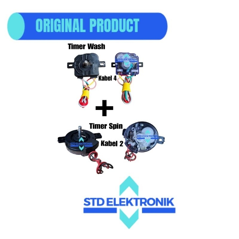 Jual Timer wash dan spin mesin cuci electrolux 2 tabung - Tombol ...