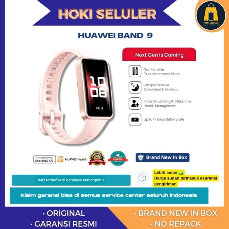 Jual Huawei Band 9 Smartband Garansi Resmi | Shopee Indonesia