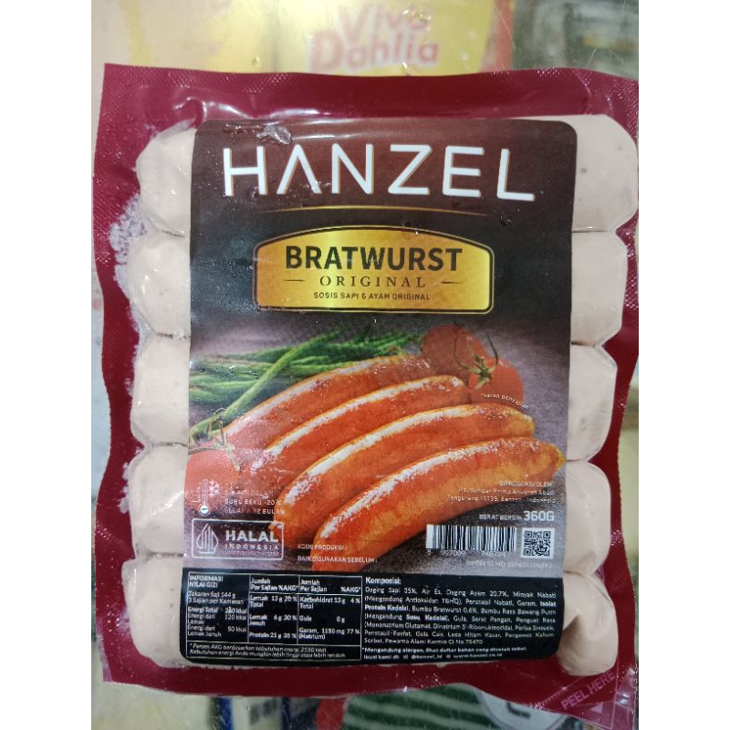 Jual Sosis sapi dan ayam original hanzel bratwurst | Shopee Indonesia