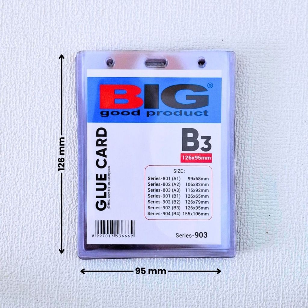 Jual ID Card Mika B1 B2 B3 B4 A1 A2 A3/Name Tag / Glue Card / Card Holder / TOP LOADER | Shopee ...