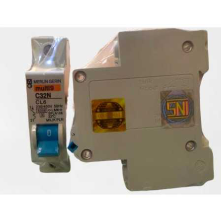 Jual MCB ANTI JEGLEK MERLIN GERIN DAN TIMAH SEGEL CL 2, CL 4 & CL 6 ...