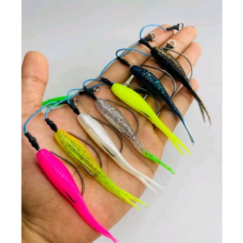 Jual Baby silencer 12 cm Rep ozmy plus kevlar 4/0 150 lb umpan casting ...