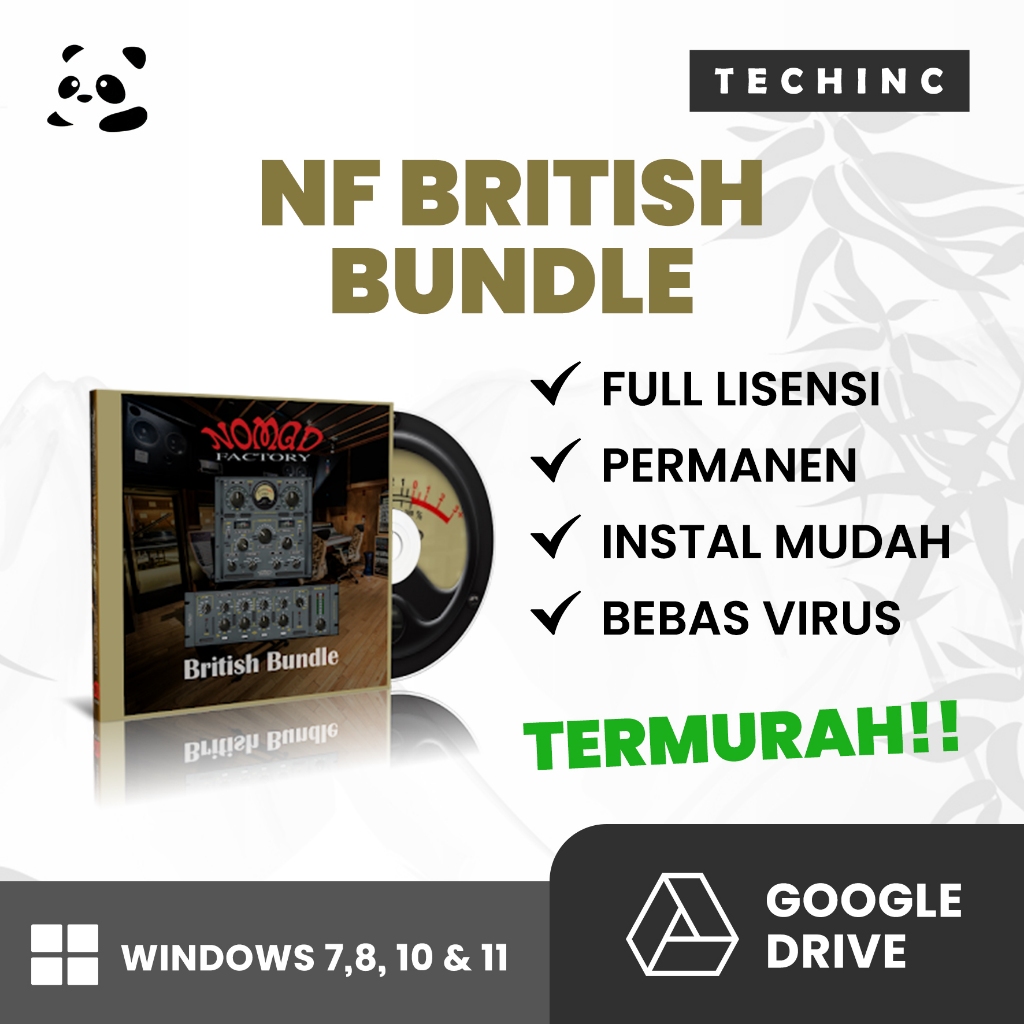 Jual Nomad Factory - NF British Bundle | Windows VST Audio Plugin ...
