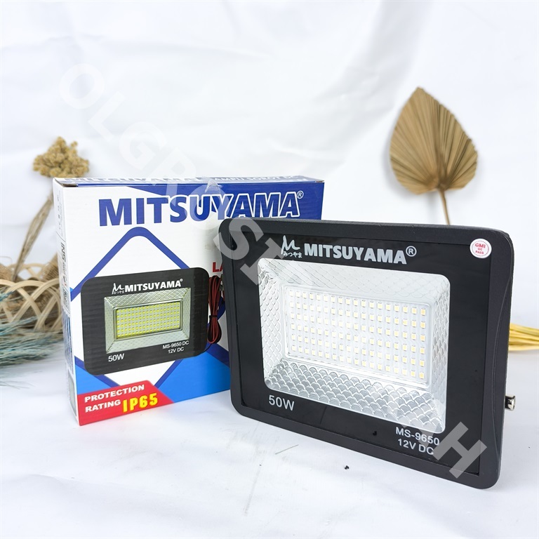 Jual Lampu Sorot LED DC/Lampu Tembak IP 65 10 20 30 50 Watt Mitsuyama MS-9650 DC | Shopee Indonesia
