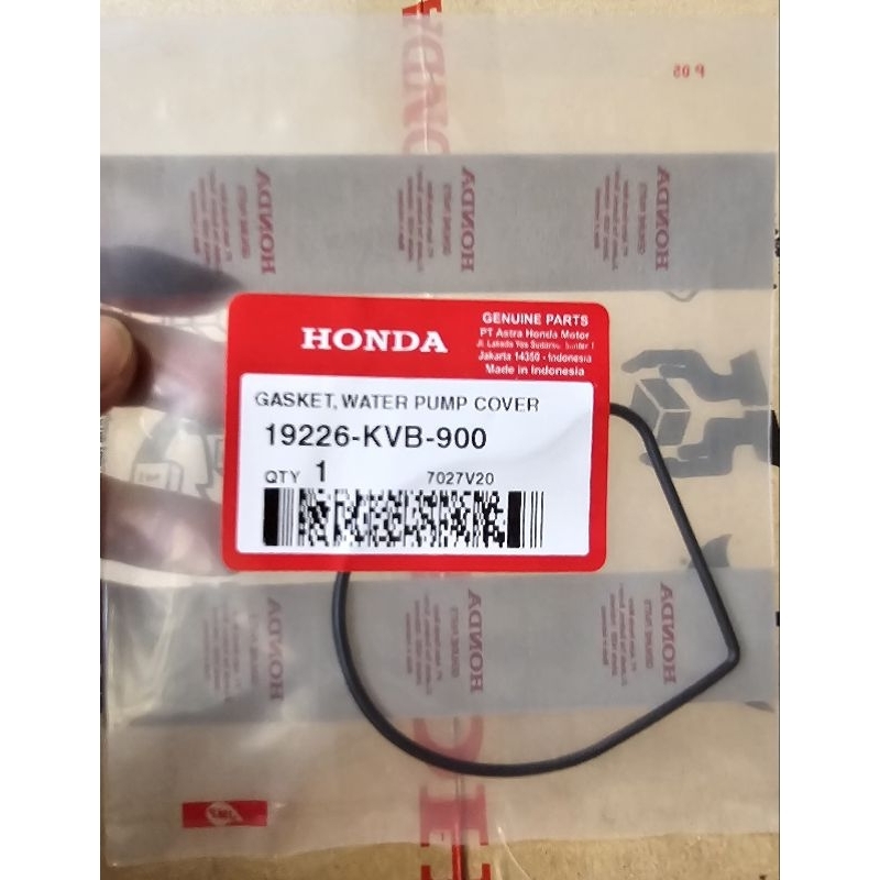 Jual ORING WATER PUMP COVER POMPA AIR RADIATOR VARIO 110 CW KARBU KVB ...