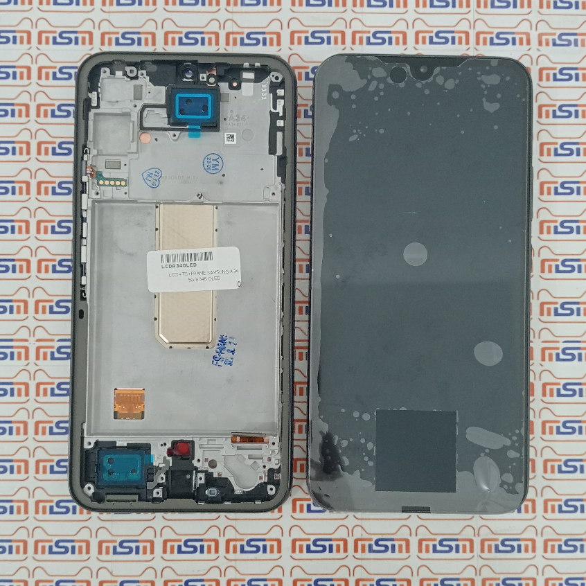 Jual LCD+TS SAM A34/A346B AMOLED+FRAME | Shopee Indonesia