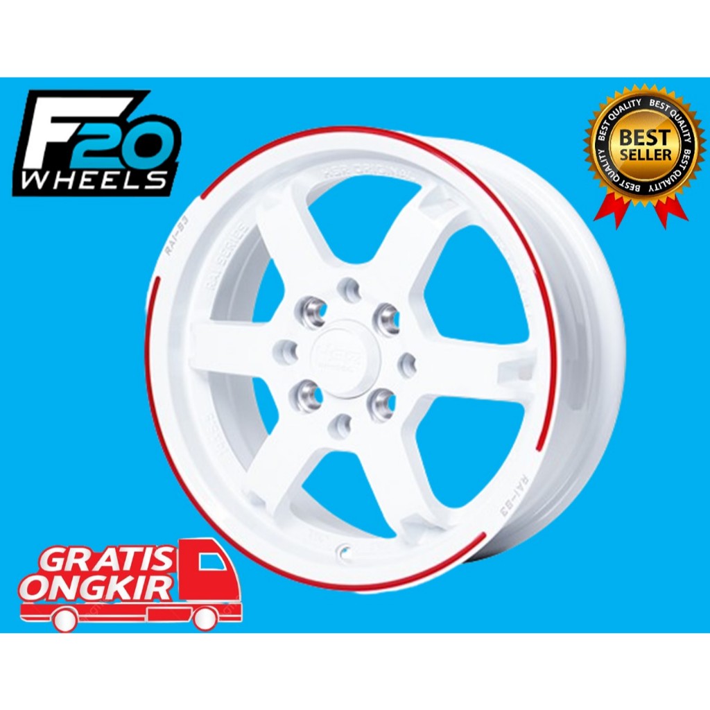 Jual VELG RACING MOBIL AGYA TIPE RAI-S3 HSR R14X55 H4X100-114,3 BRIO,AVANZA,DLL | Shopee Indonesia