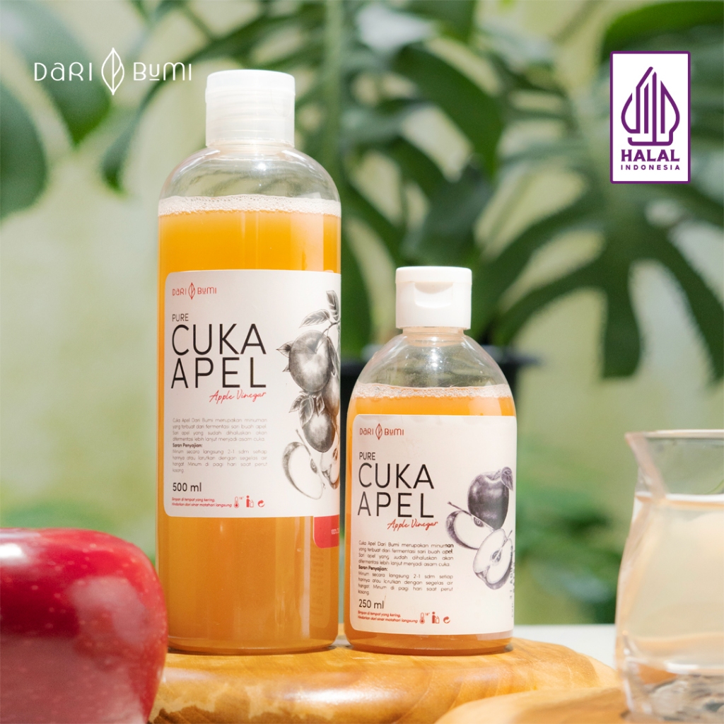 Jual Dari Bumi Cuka Apel Asli Minuman Diet Premium Pure Original ...