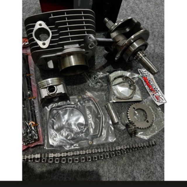 Jual paket bore up Tiger Stroke UP Tiger 250cc pnp CB GL MP Tiger askruk crf 230 xiema blok ...