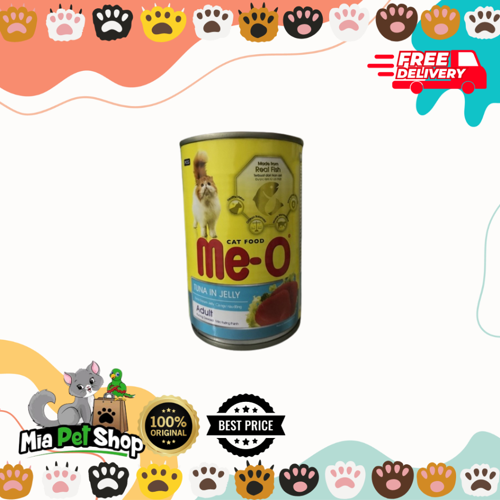 Jual Wet Cat Food MEO Tuna 400G - Makanan Kucing Basah Kaleng | Shopee ...