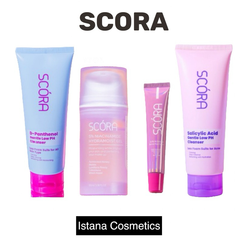Jual SCORA SERIES - MOISTURIZER SCORA- FACIAL WASH SCORA - SCORA 5% ...