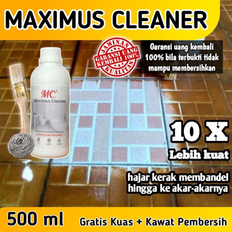 Jual Maximus Cleaner Pembersih Serbaguna Kerak Jamur Noda Air WC Toilet ...