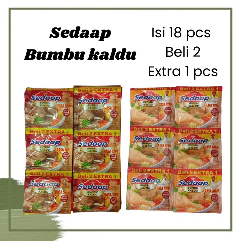 Jual Bumbu dapur sedap rasa sapi dan ayam | Shopee Indonesia
