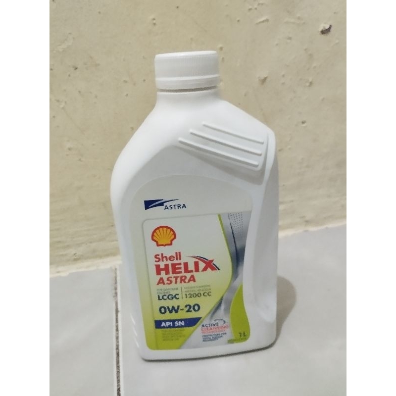 Jual Astra Shell Helix LCGC SAE 0w-20 API SN 1L ORIGINAL | Shopee Indonesia