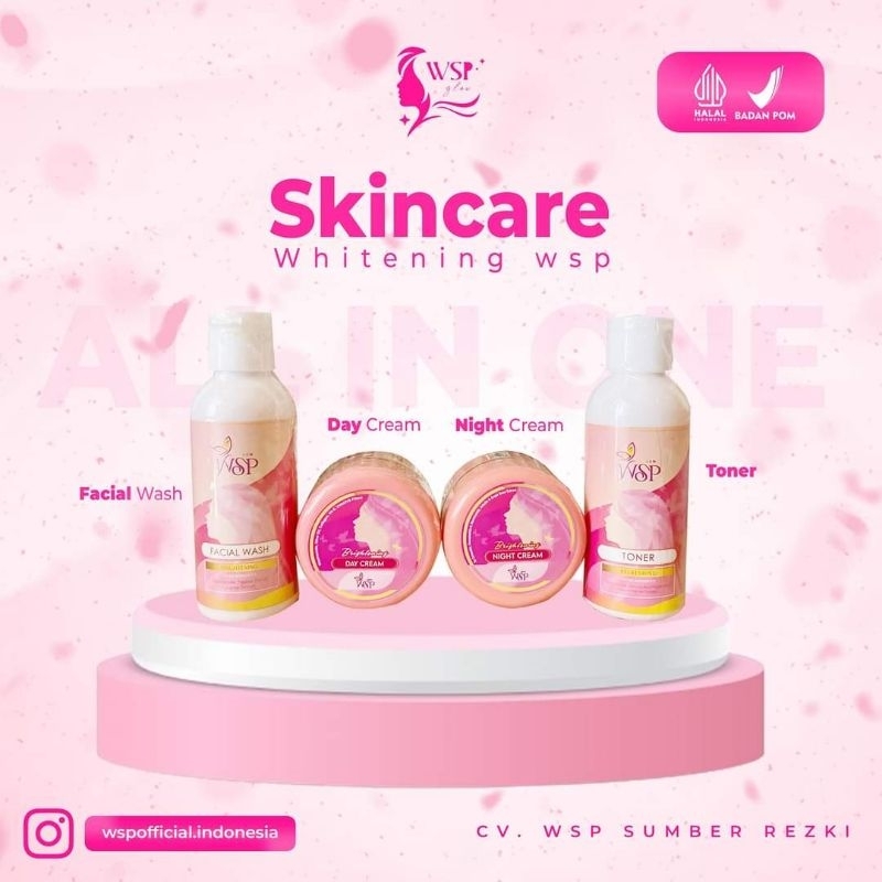 Jual PAKET LENGKAP WSP GLOW SKINCARE BPOM 100% ORI AMAN UNTUK BUMIL DAN ...
