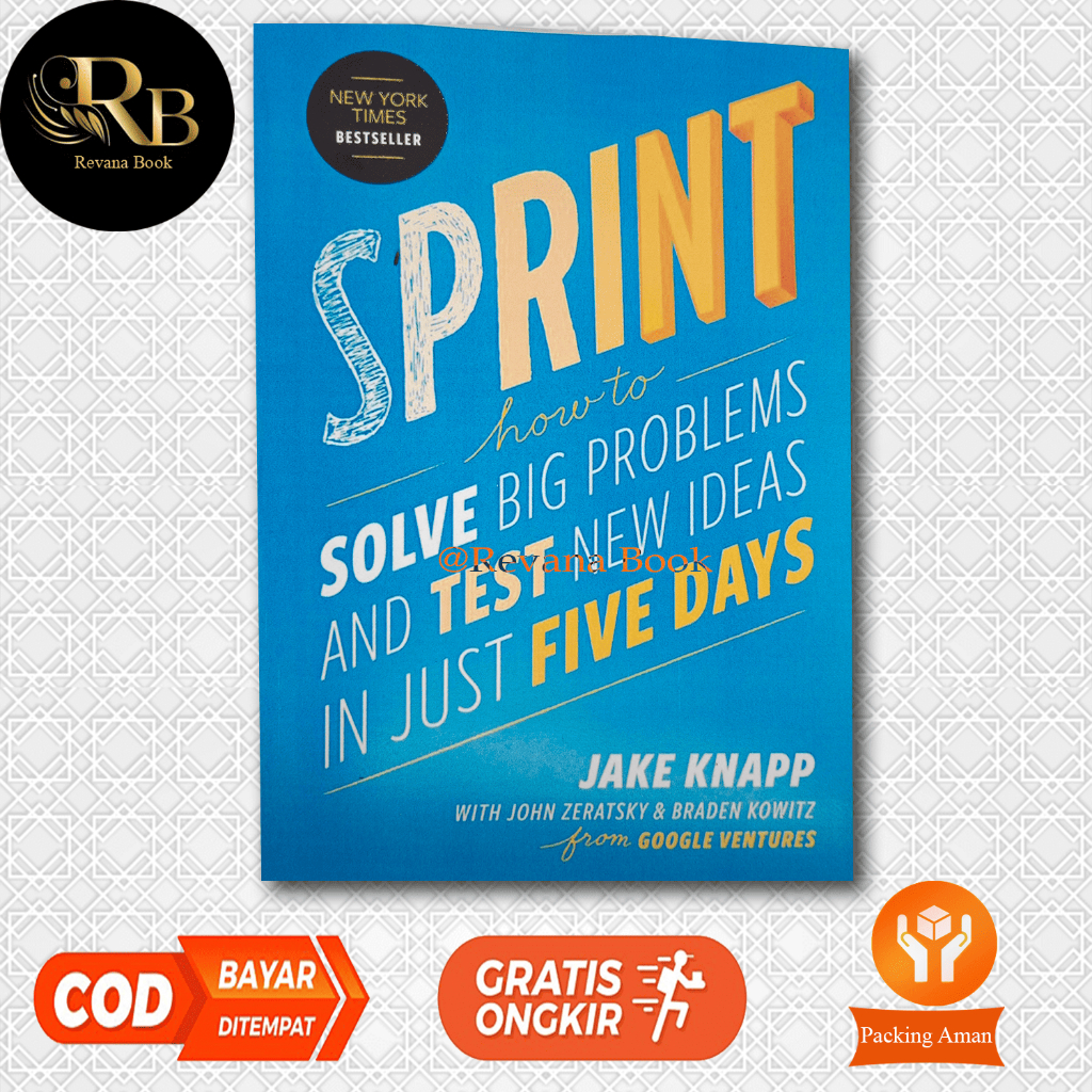 Jual Sprint : How to Solve Big Problem by Jake Knapp (English version ...