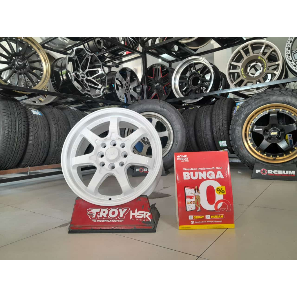 Jual Velg Mobil Avanza,Sigra,Brio,Yaris,Calya,Mobilio,Sirion Ring 15 HSR BOROKO TJH R15 Free ...
