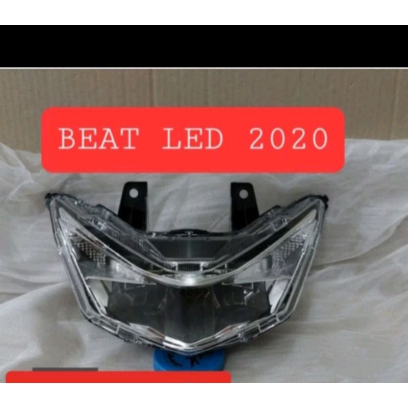 Jual Reflektor lampu depan Honda beat 2020-2022 Lampu depan LED Beat ...