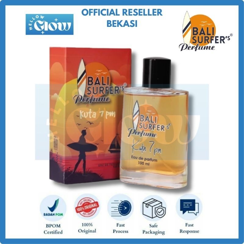 Jual Bali Surfers Perfume Kuta 7 PM - EDP 100 ML & 37 ML | Shopee Indonesia