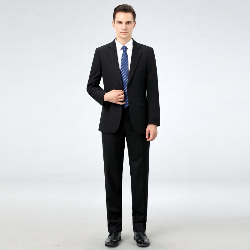 Jual SETELAN JAS PRIA FORMAL HITAM | SETELAN JAS WEDDING PRIA | SET JAS ...