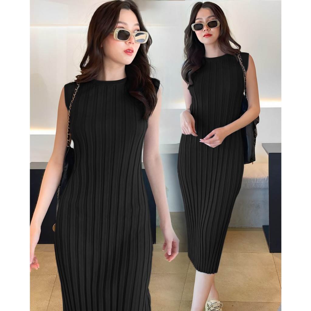 Jual RO Dress Rajut Rere Ld 90 - 100 cm P 110 cm B 300 gr Cotton ...