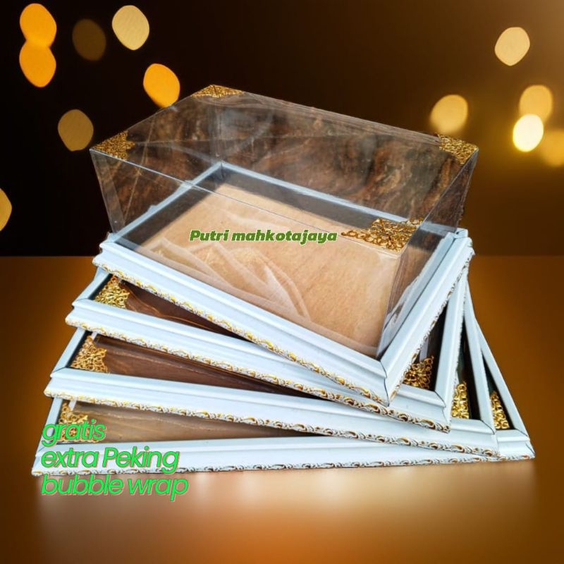 Jual Kotak Seserahan Frame Fiber Plus Tutup Mika | Shopee Indonesia