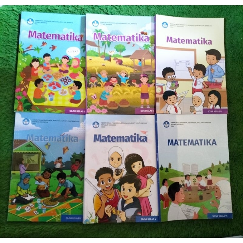Jual ORIGINAL BUKU MATEMATIKA KELAS 1 2 3 4 5 6 SD KURIKULUM MERDEKA | Shopee Indonesia