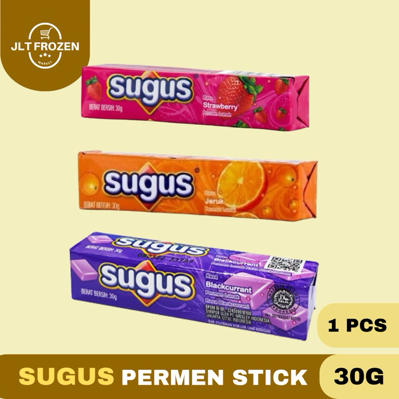 Jual Permen Sugus Stick / Candy Stick Sugus Strawberry / Blackcurrant ...