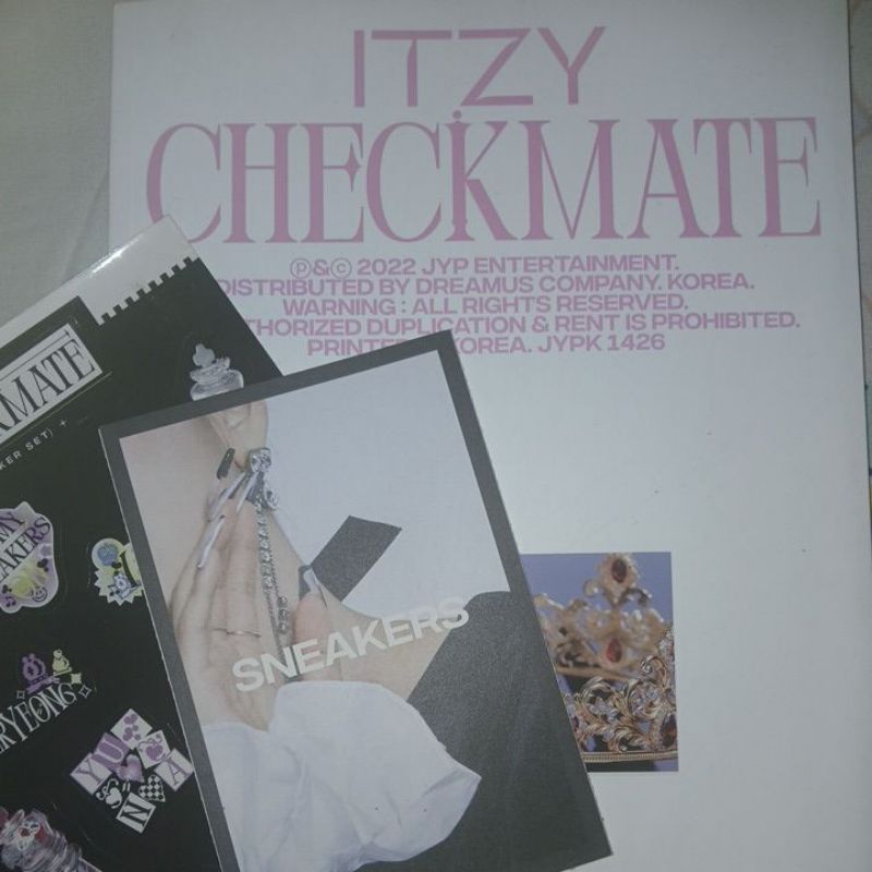 Jual ITZY CHECKMATE ALBUM ONLY | RYUJIN VER. | Shopee Indonesia