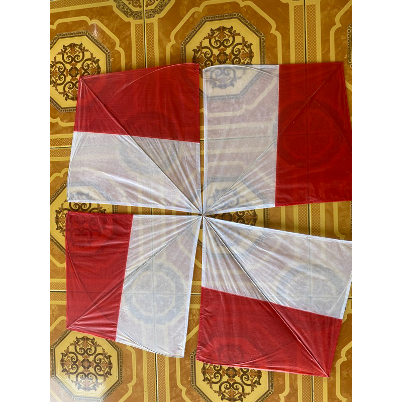 Jual Layangan Merah Putih uk 58 isi 100 pcs | Shopee Indonesia