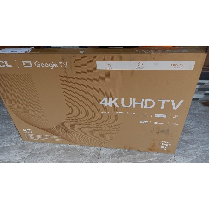Jual TCL P655 4K Ultra HD Google TV 55 Inch Bezelles 55P655 | Shopee ...