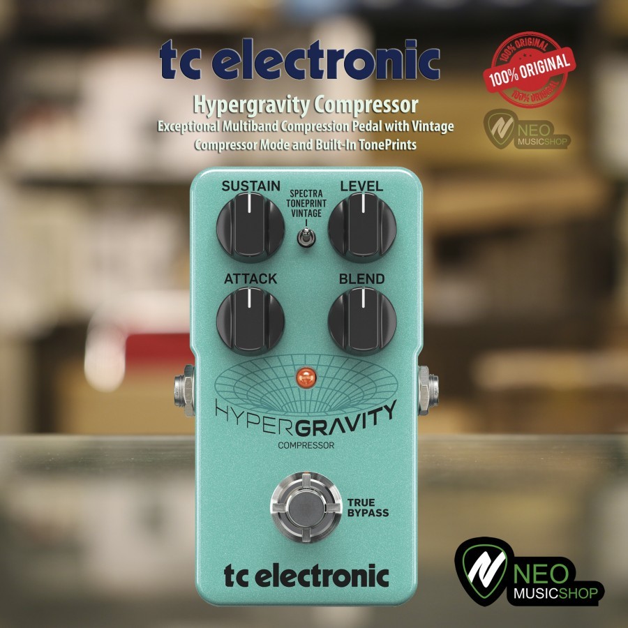 Jual TC Electronic Hypergravity Compressor Multiband Compression Pedal ...