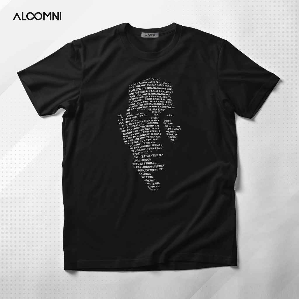 Jual Aloomni Kaos Terima Kasih Jokowi Shopee Indonesia