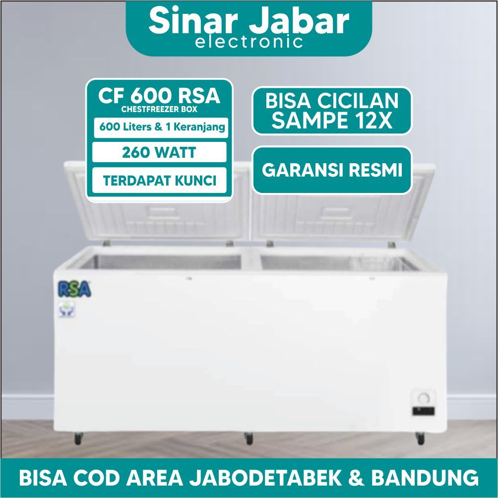 Jual FREEZER RSA 600 LITER GARANSI RESMI | Shopee Indonesia